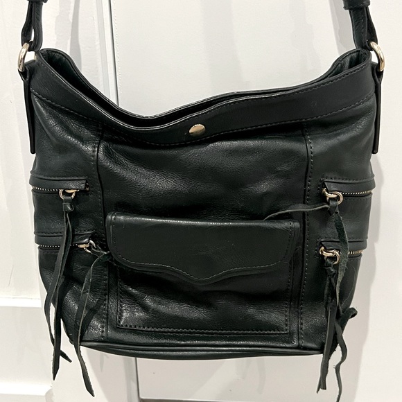 Rebecca Minkoff | Bags | Rebecca Minkoff Green Shouldercrossbody Bucket ...